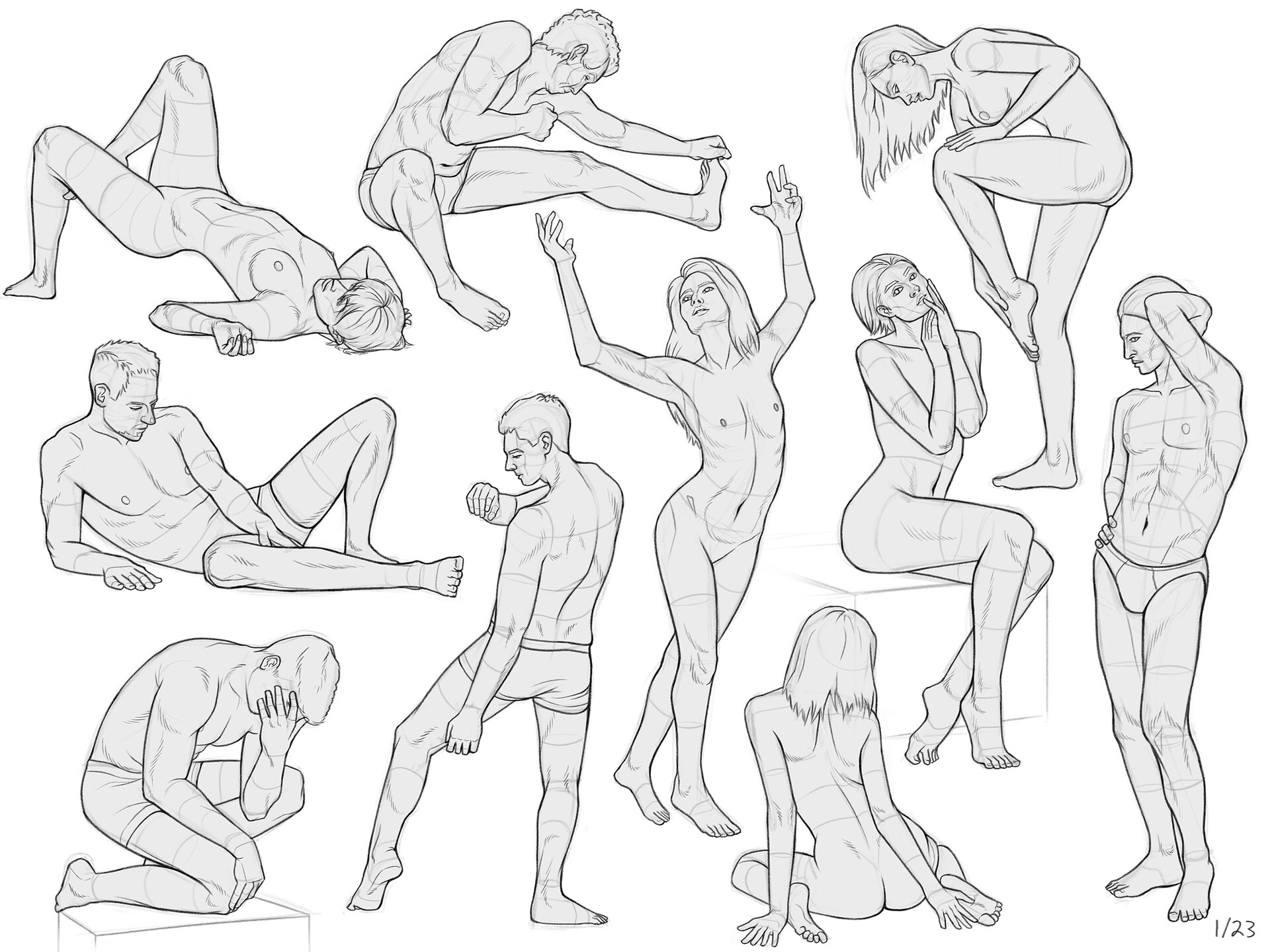 sitting reference floor