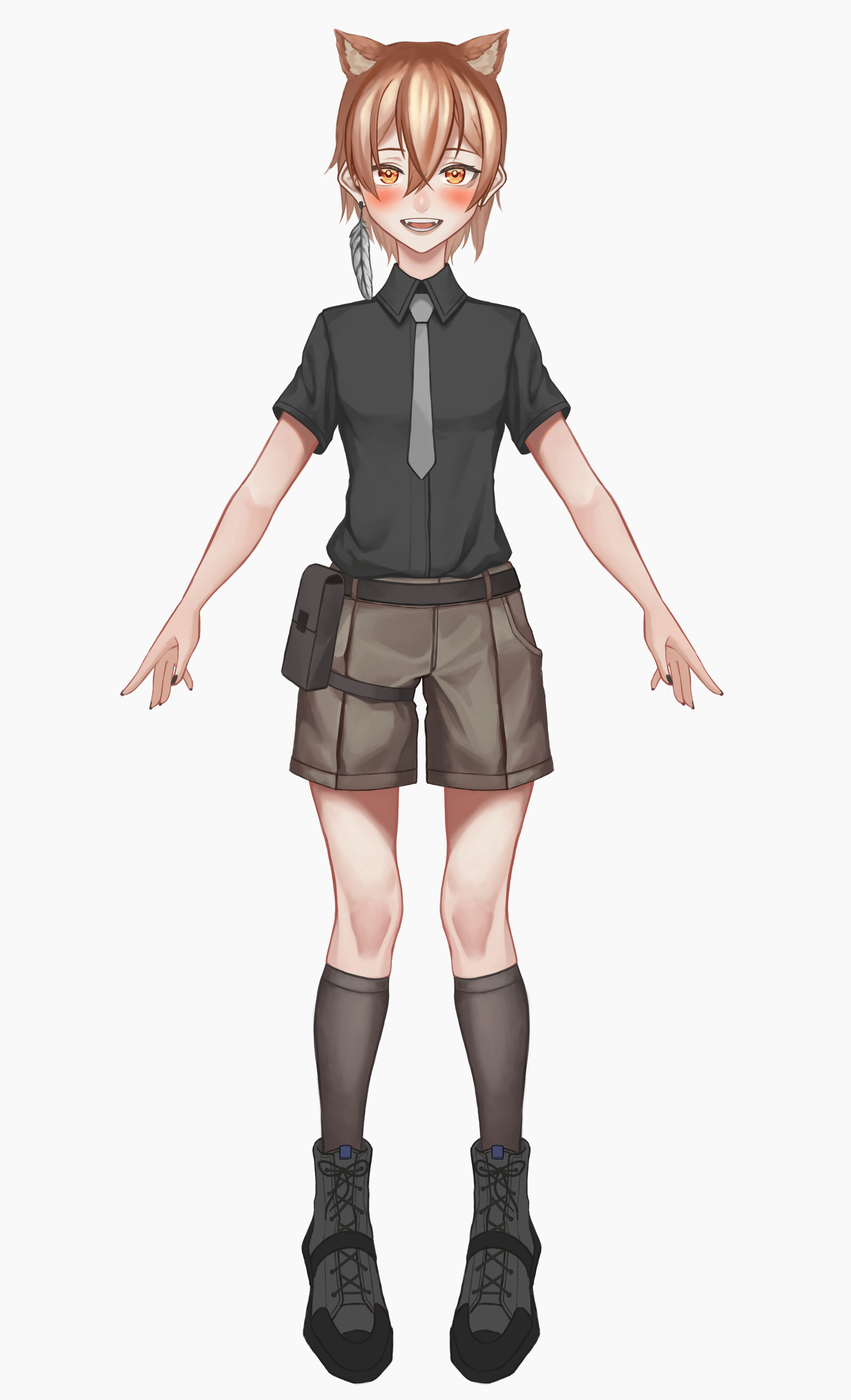 YANG ANDREA - KUMO - vtuber model sample