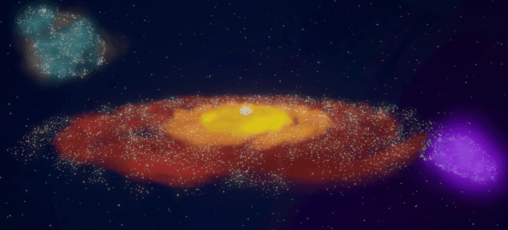 ArtStation - Solar System - Particles + Shader