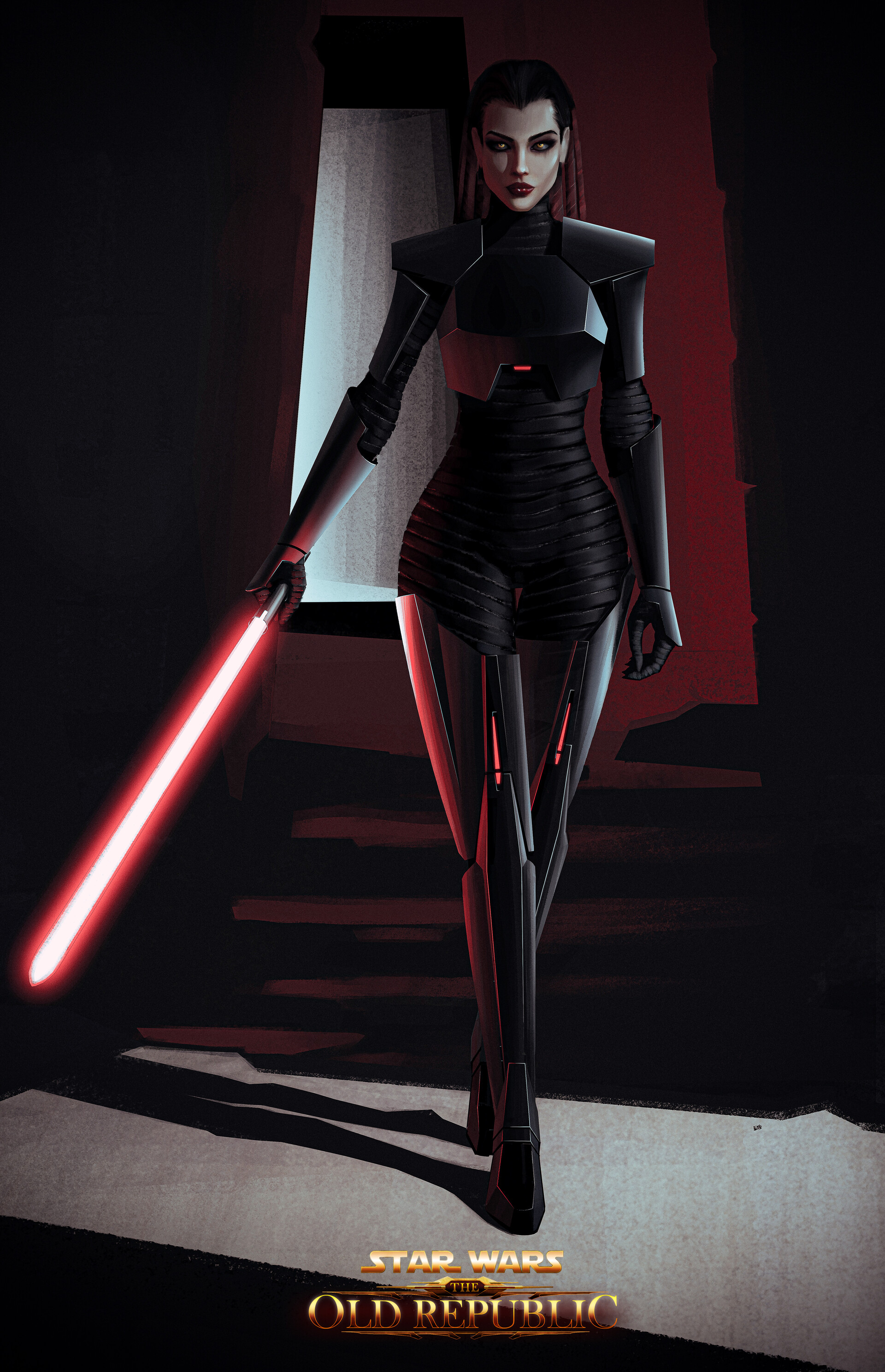 Kir Rudnev - Star Wars: The Old Republic. Sith Warrior. Fan concept art.