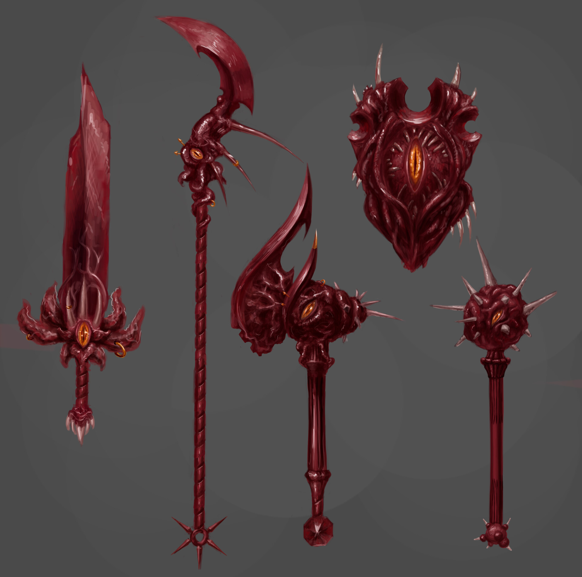 ArtStation - Bloody lotus blade