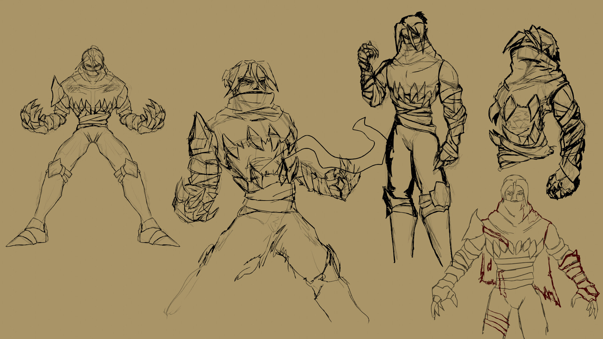 Felix Ferrari Vaninetti - Mouth - The Mimic Warrior - Stylized Fantasy ...