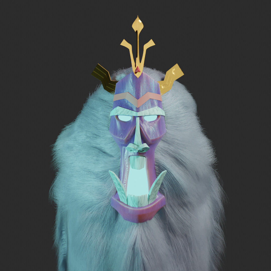 ArtStation - Kida's mask from Atlantis