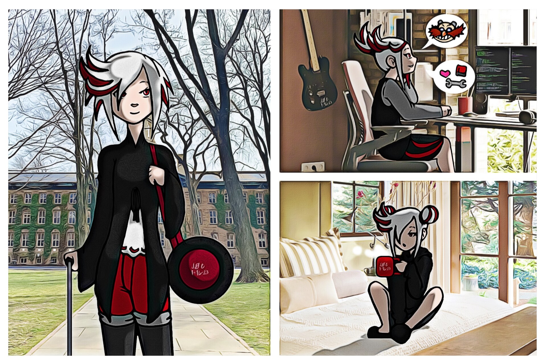 ArtStation - College Girl Sage