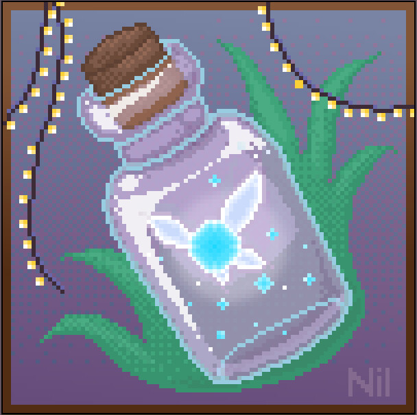 ArtStation - Fairy in a Bottle