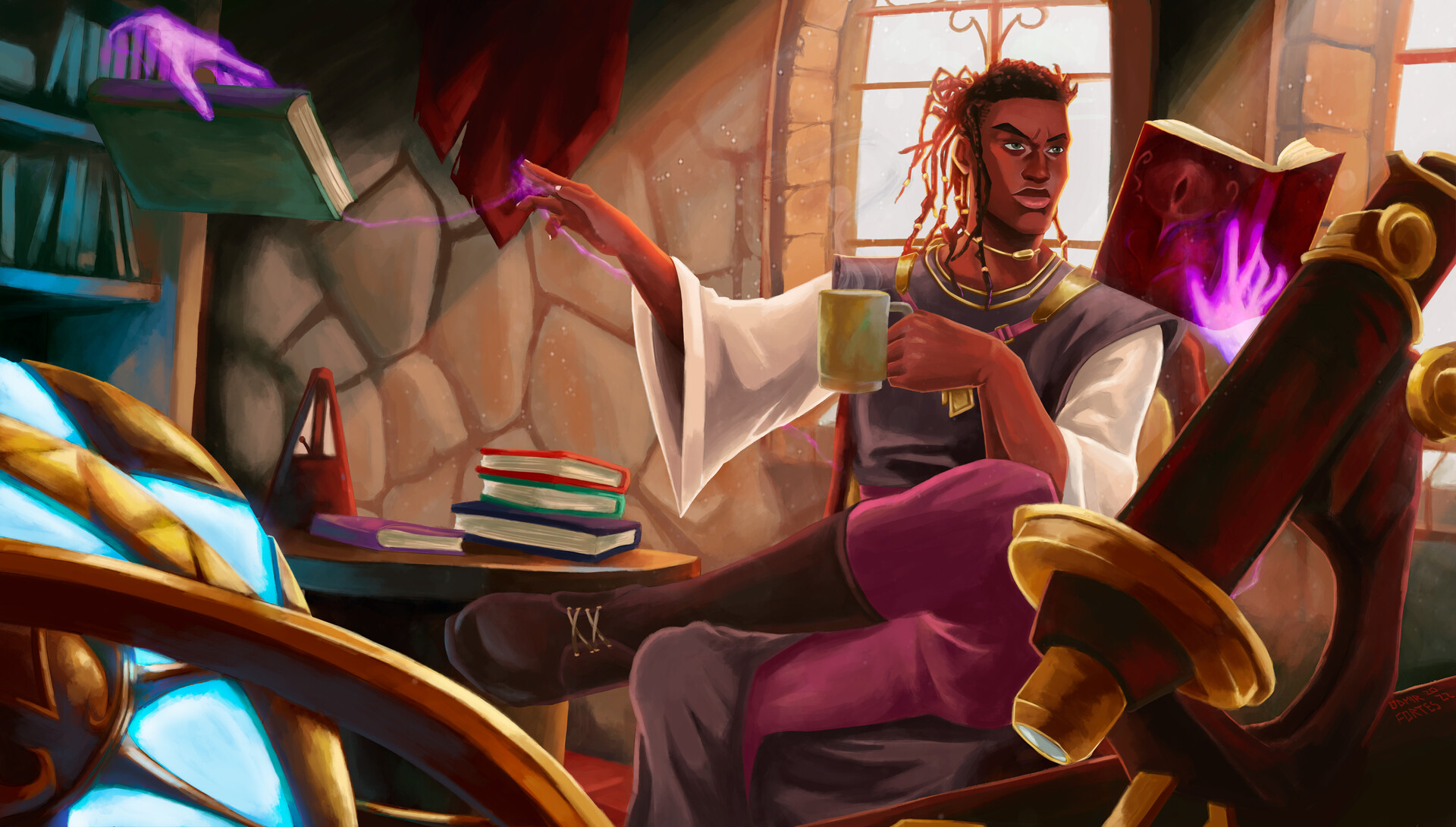 ArtStation - Wizard Study