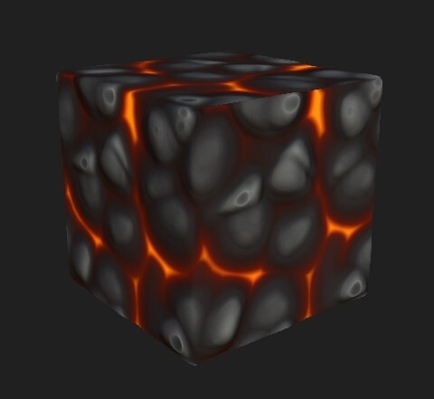 ArtStation - Environment Art - Lava Rock