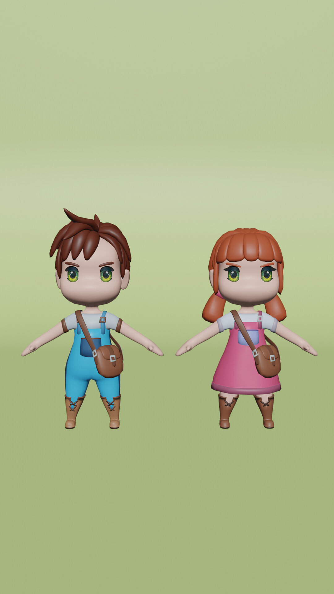 ArtStation - Hungry Monsters 3D mobile game