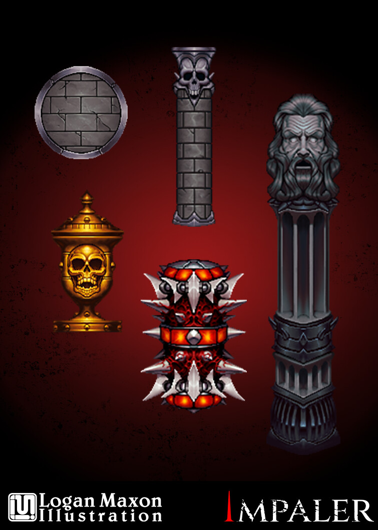ArtStation - IMPALER-Update 2 Environment/Game Objects