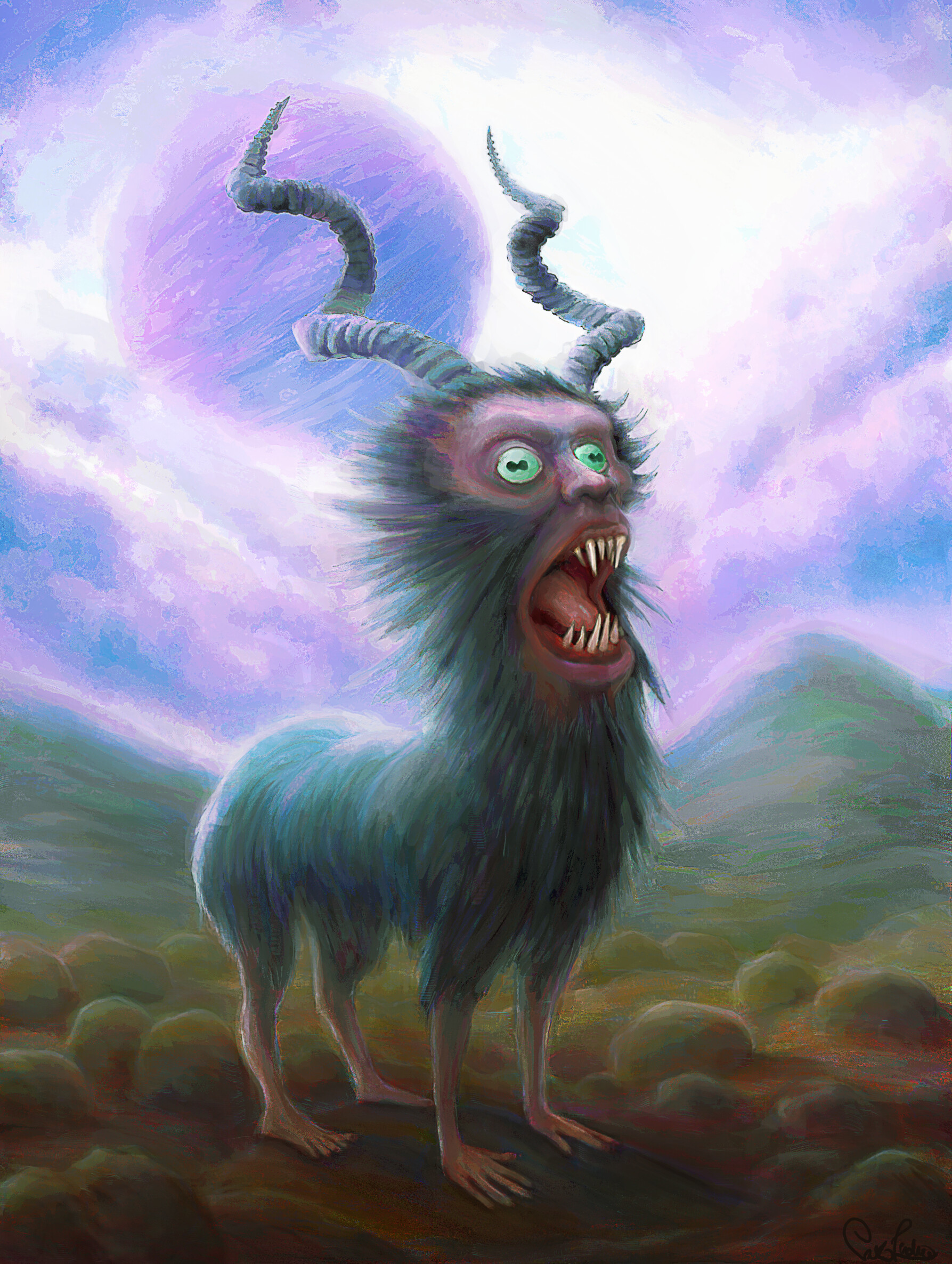 ArtStation - Space Goat