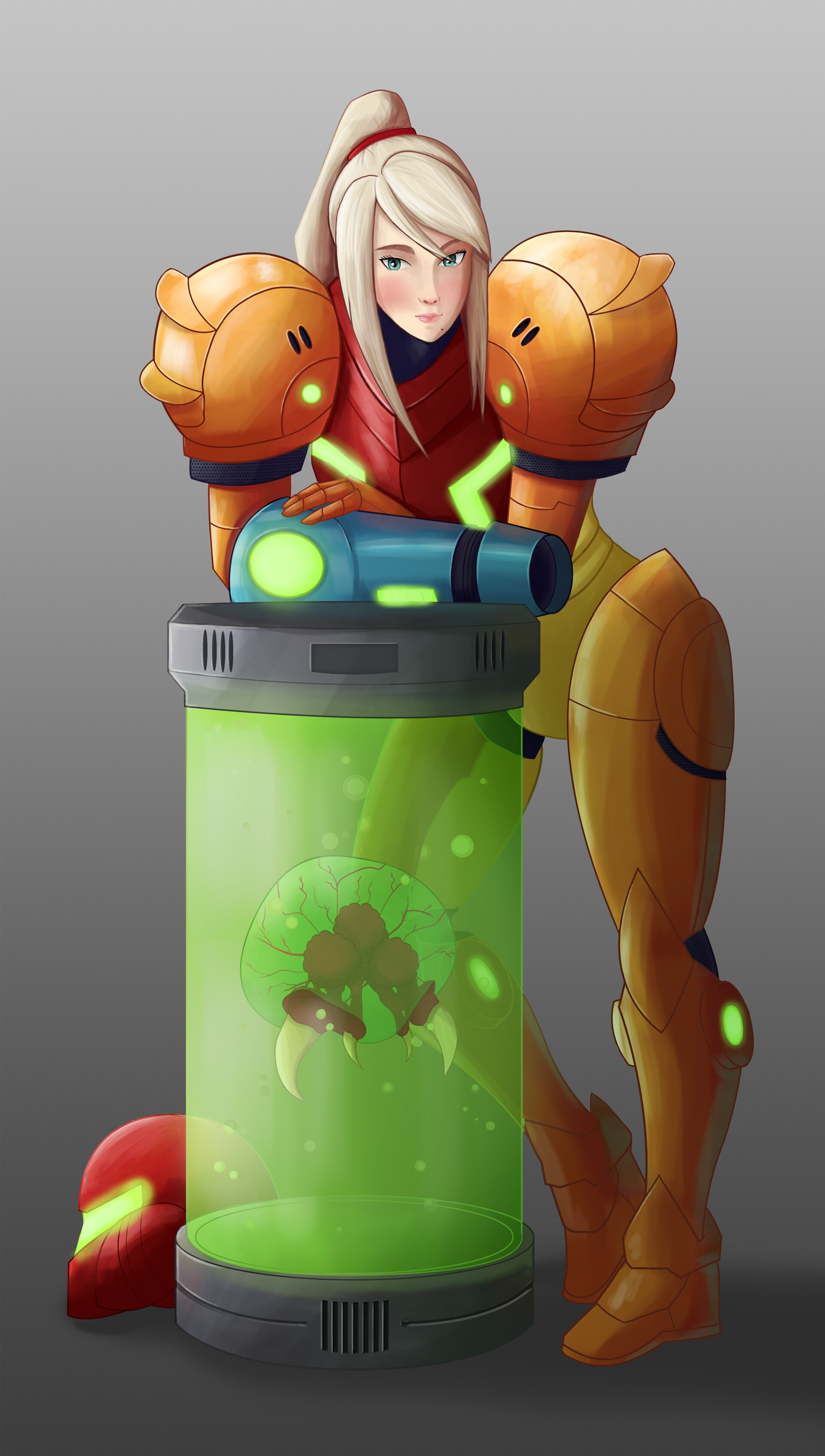 ArtStation - Samus Aran - Metroid