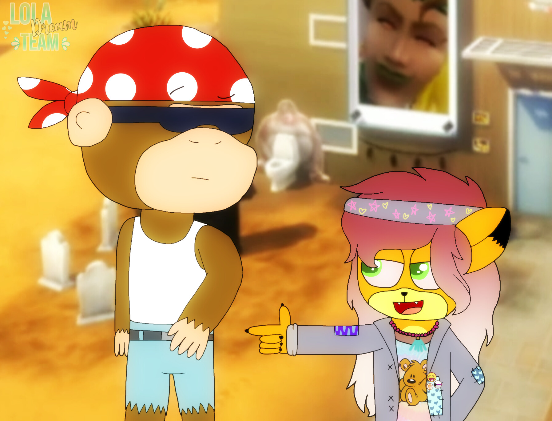 ArtStation - Funky and Garfield