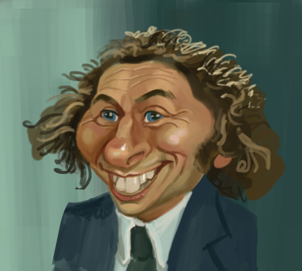 ArtStation - Pierre Richard (caricature)
