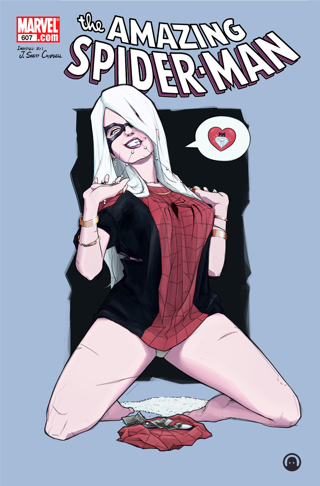 Paul Romero - REDRAW ASM#607 - FAN ART