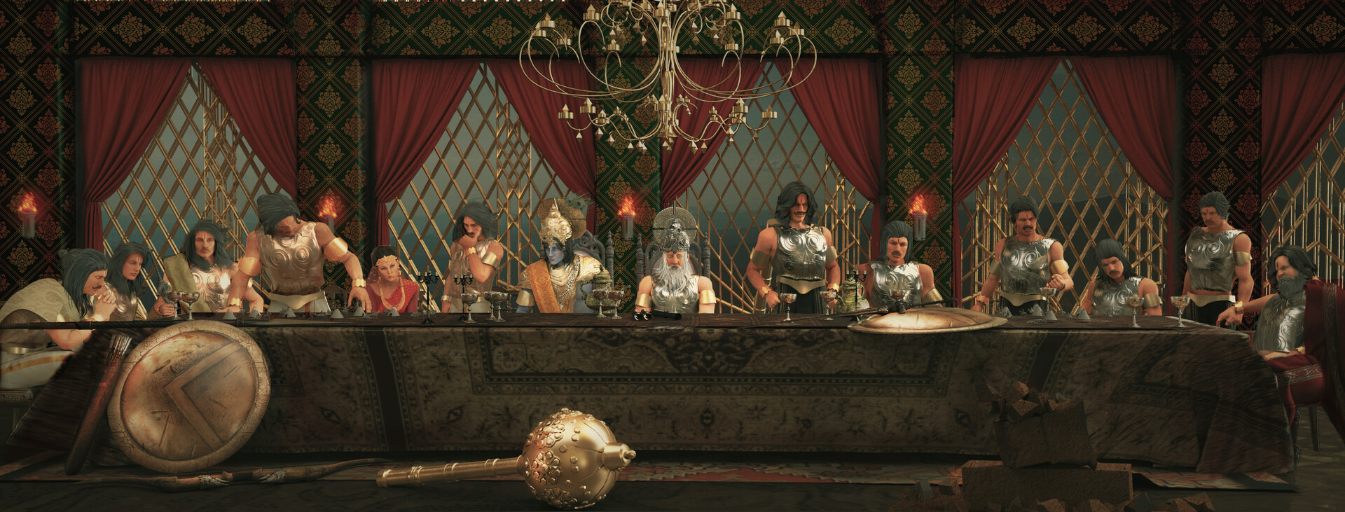 ArtStation - 3D Asset Mahabharat