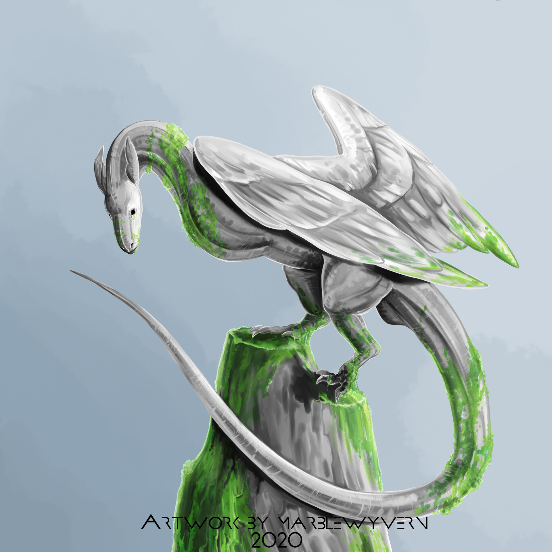 ArtStation - Rock Dragon