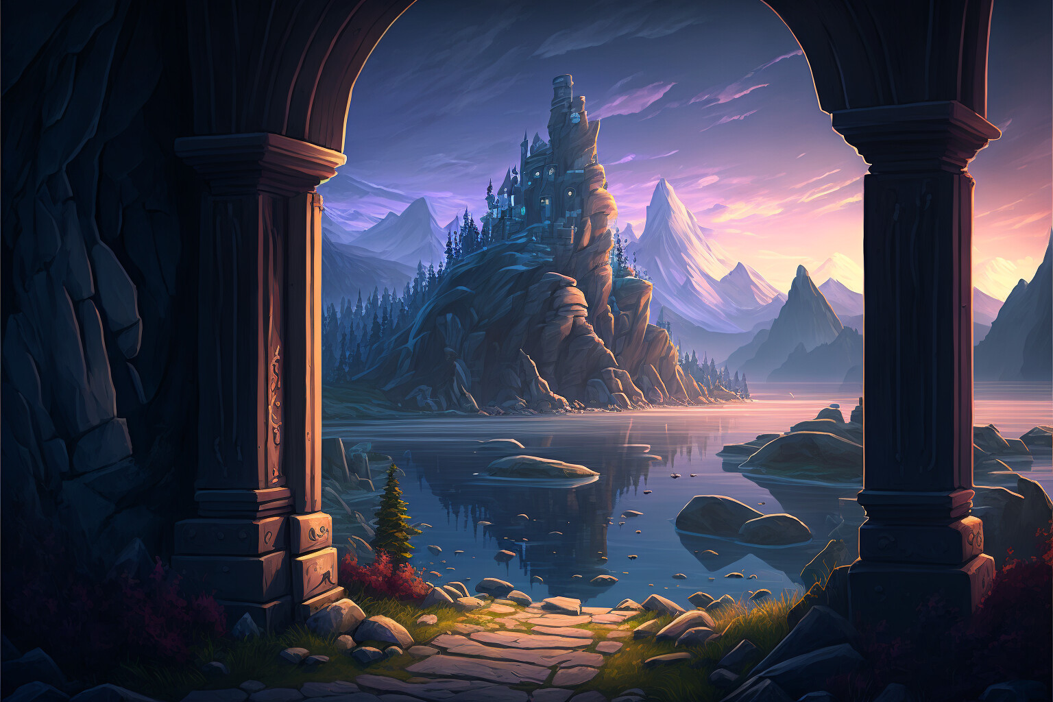 ArtStation - Game Visual Background