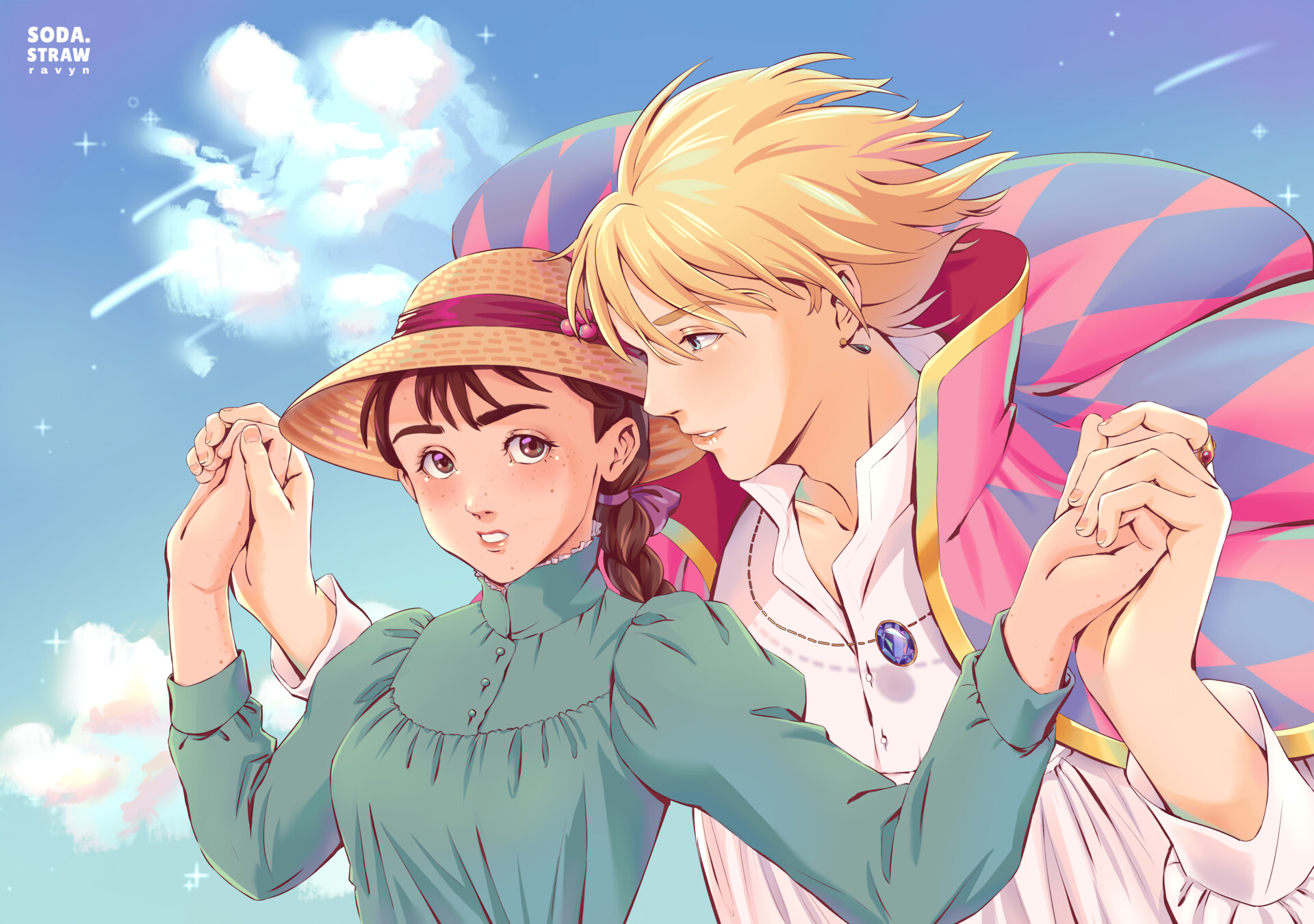 ArtStation - Howl's Moving Castle Redraw