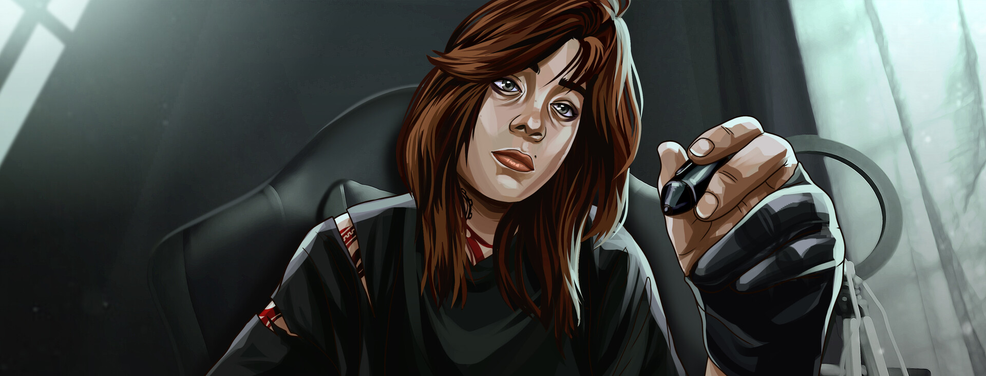 ArtStation - Self Portrait In Arcane Style