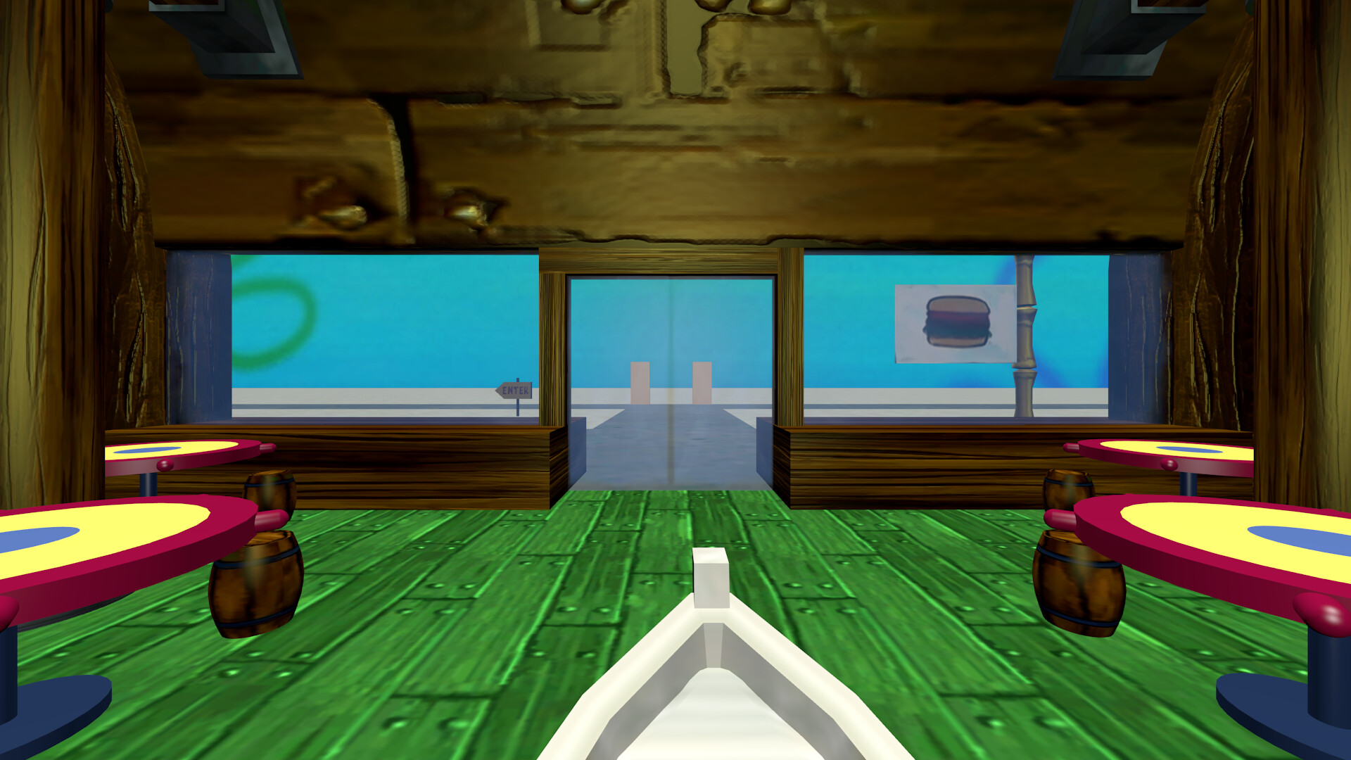 krusty krab interior