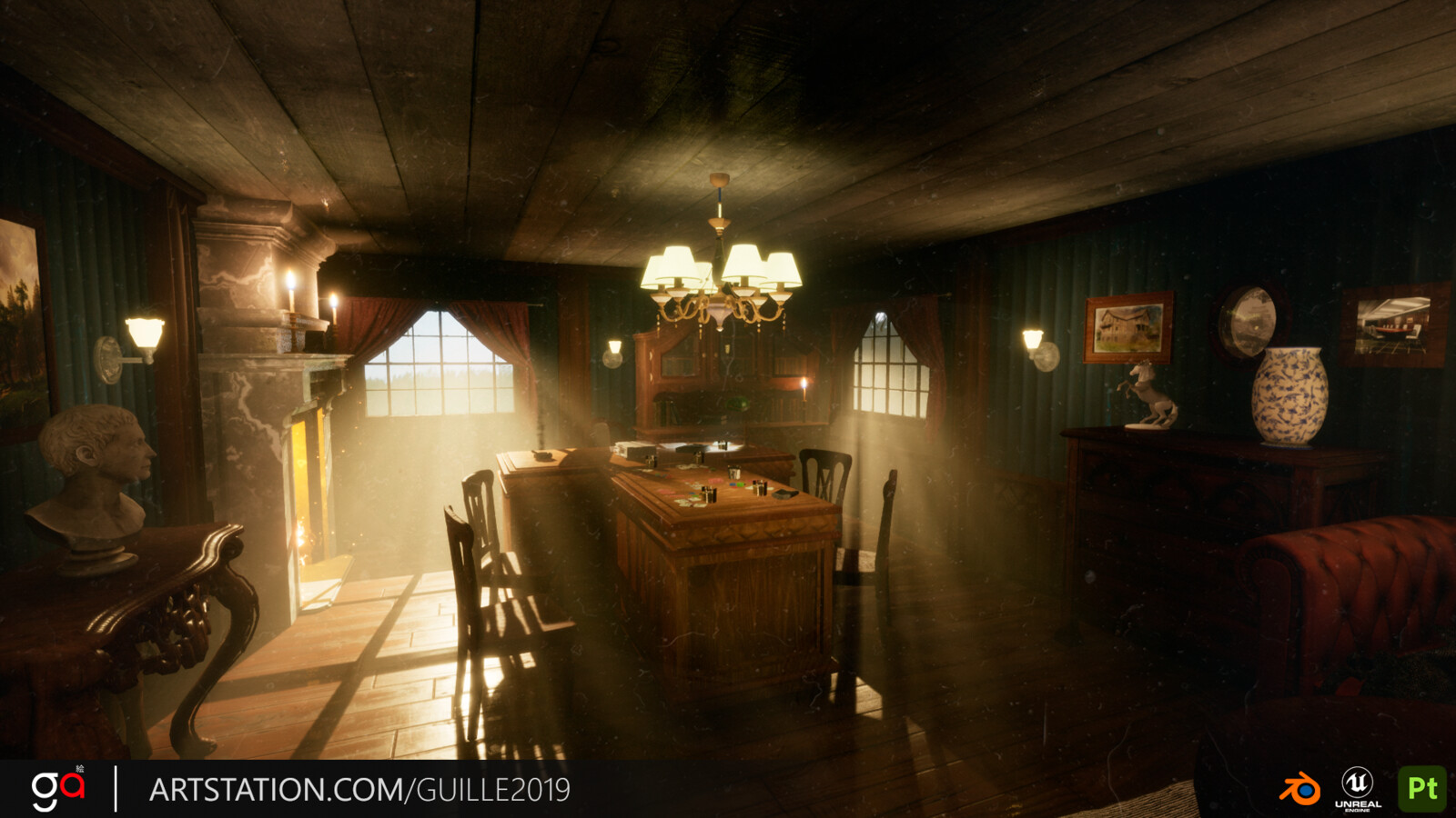 Guille Álvarez Martínez - Mobster Office - The Mafioso