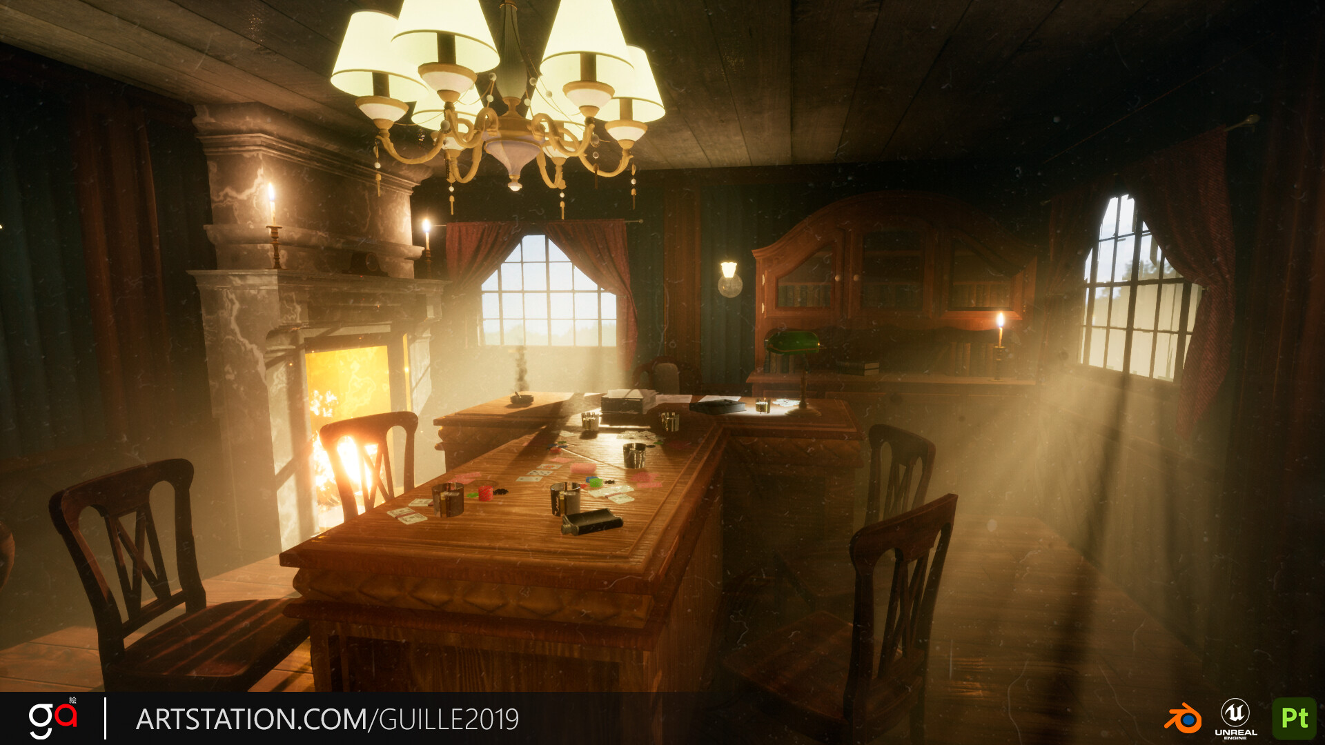 Guille Álvarez Martínez - Mobster Office - The Mafioso