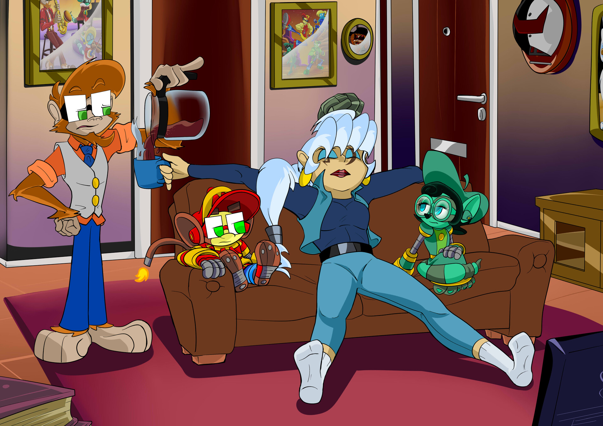 ArtStation - Couch crasher