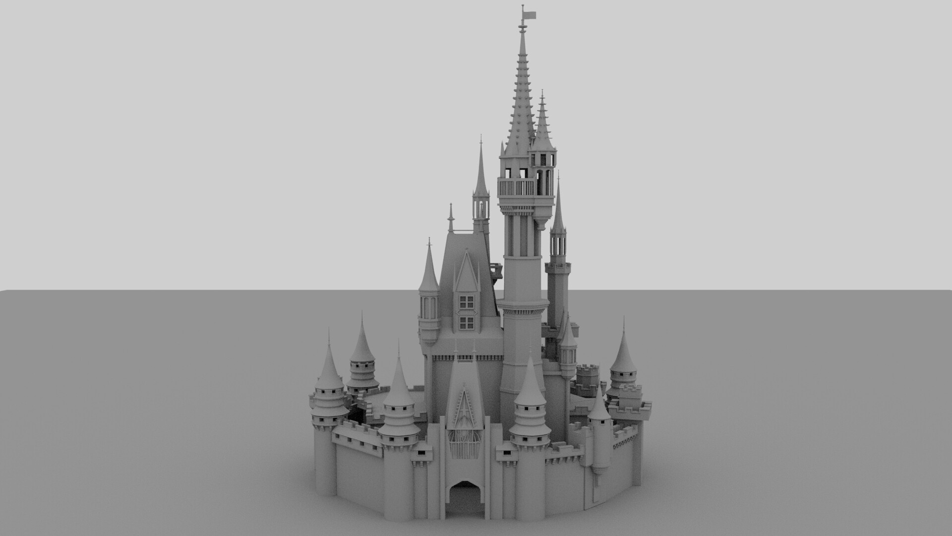 ArtStation - Disney Castle Florida