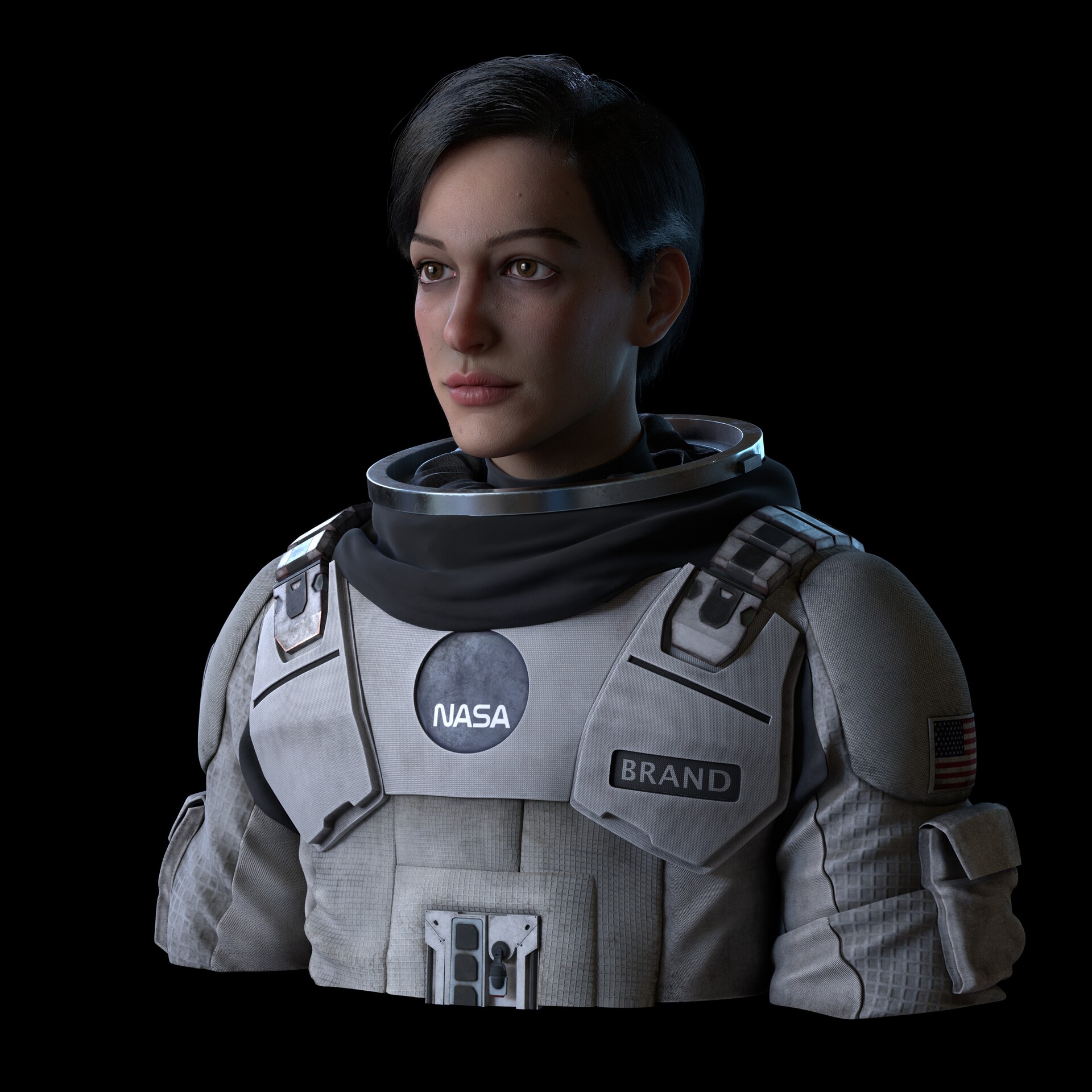 ArtStation - interstellar Anne Hathaway