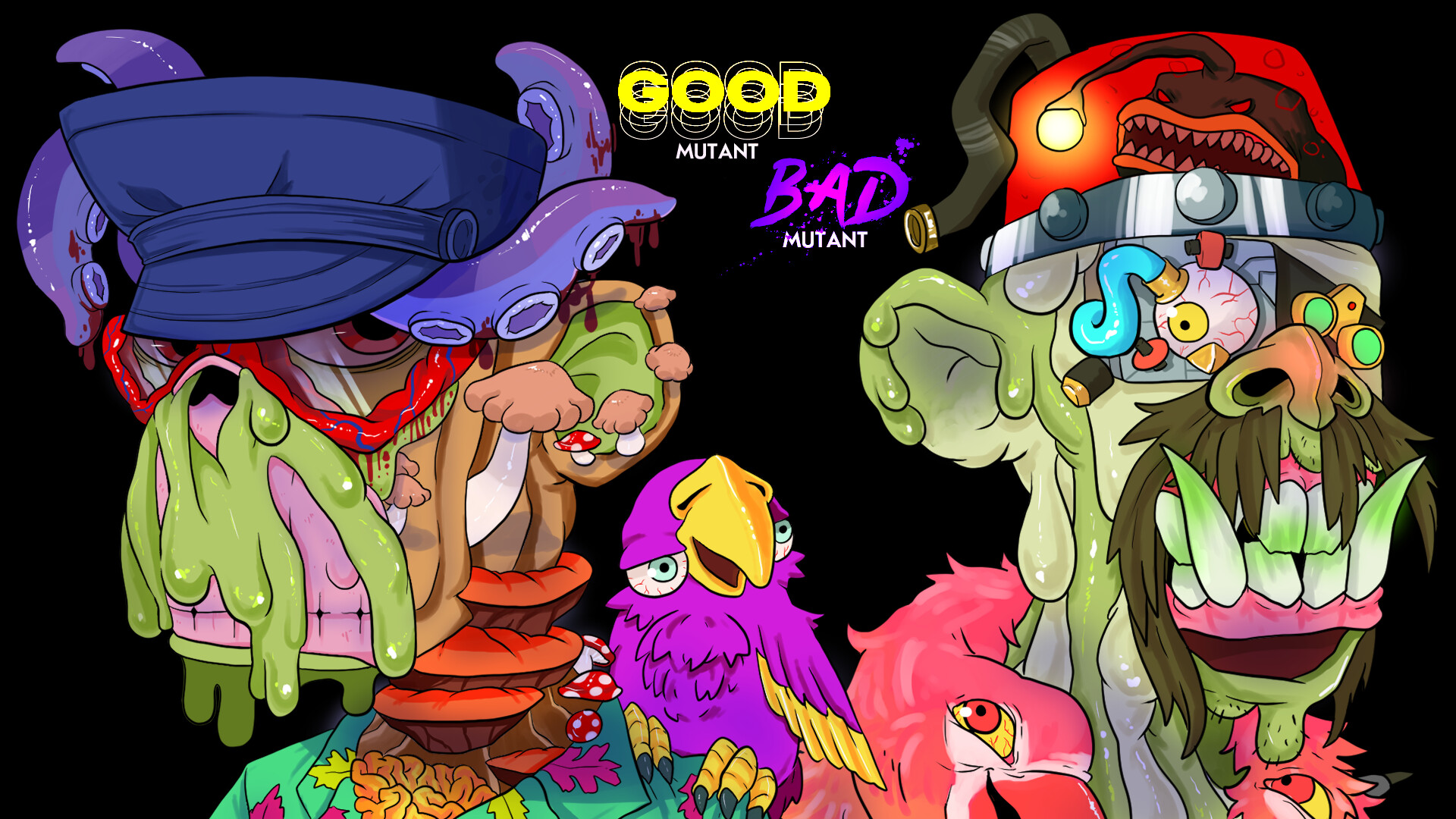 ArtStation - Mutant Ape Commission