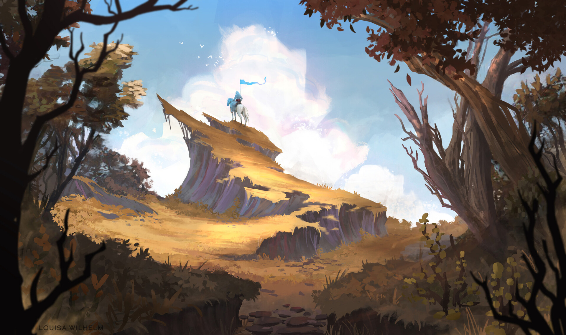 ArtStation - Yellow Cliff