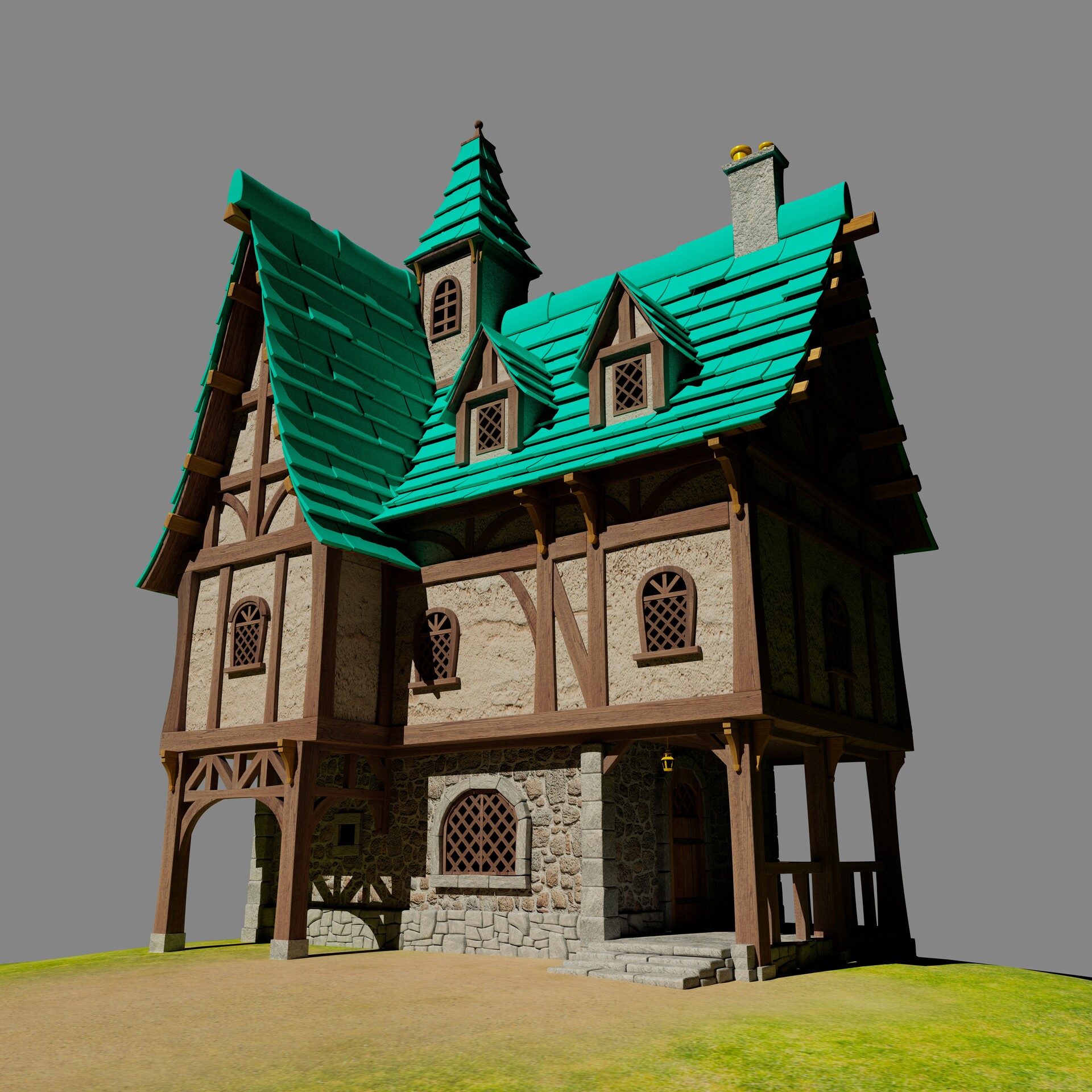 ArtStation - Medieval House