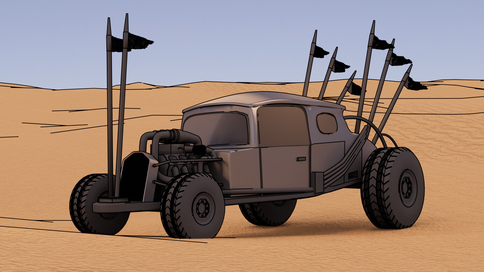 ArtStation - The Nux Car
