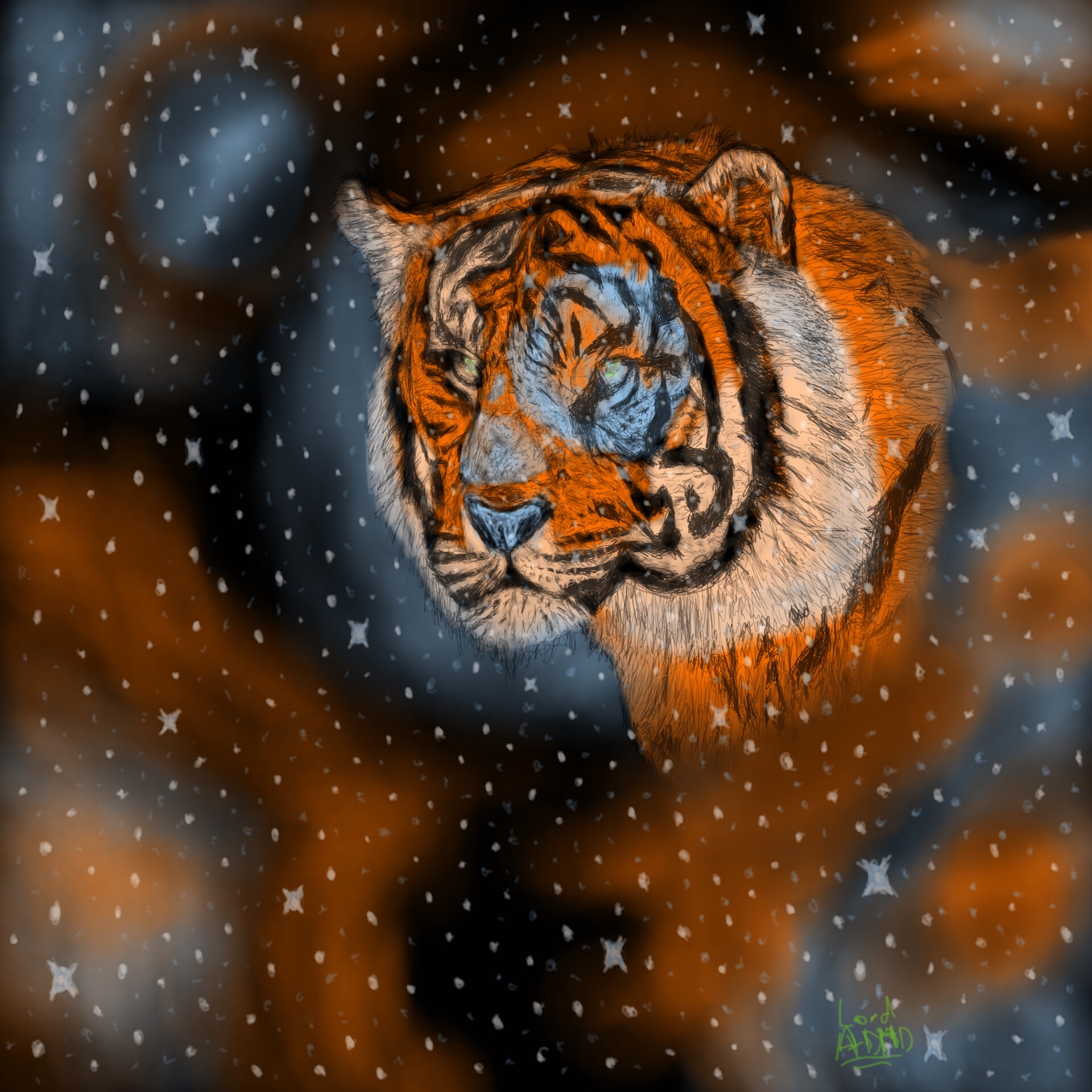 ArtStation - Astral Tiger