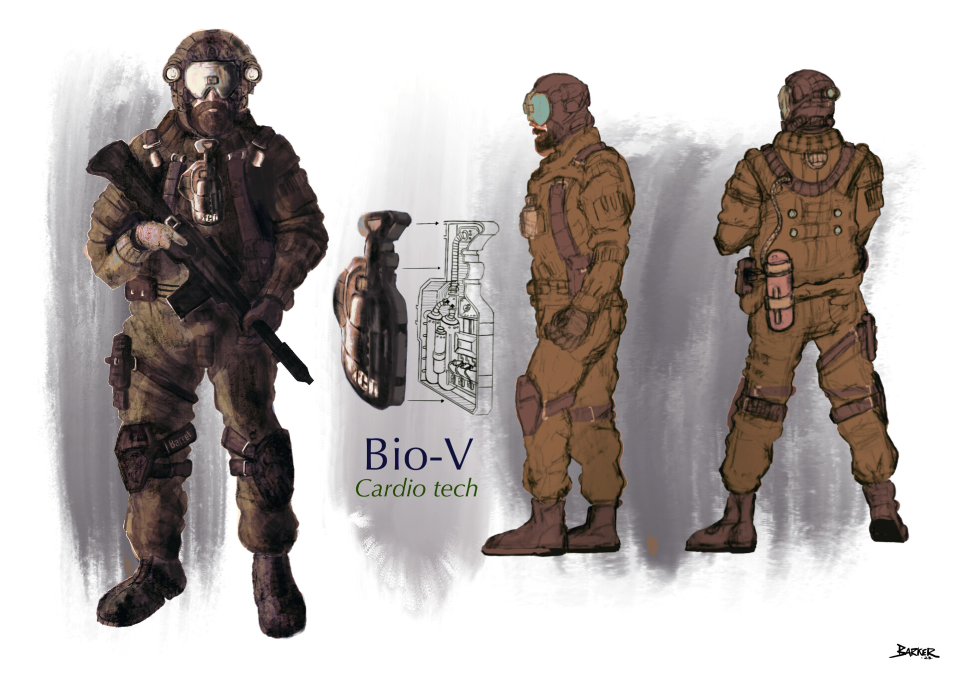 ArtStation - Ark Systems Sci-Ops Infiltrator