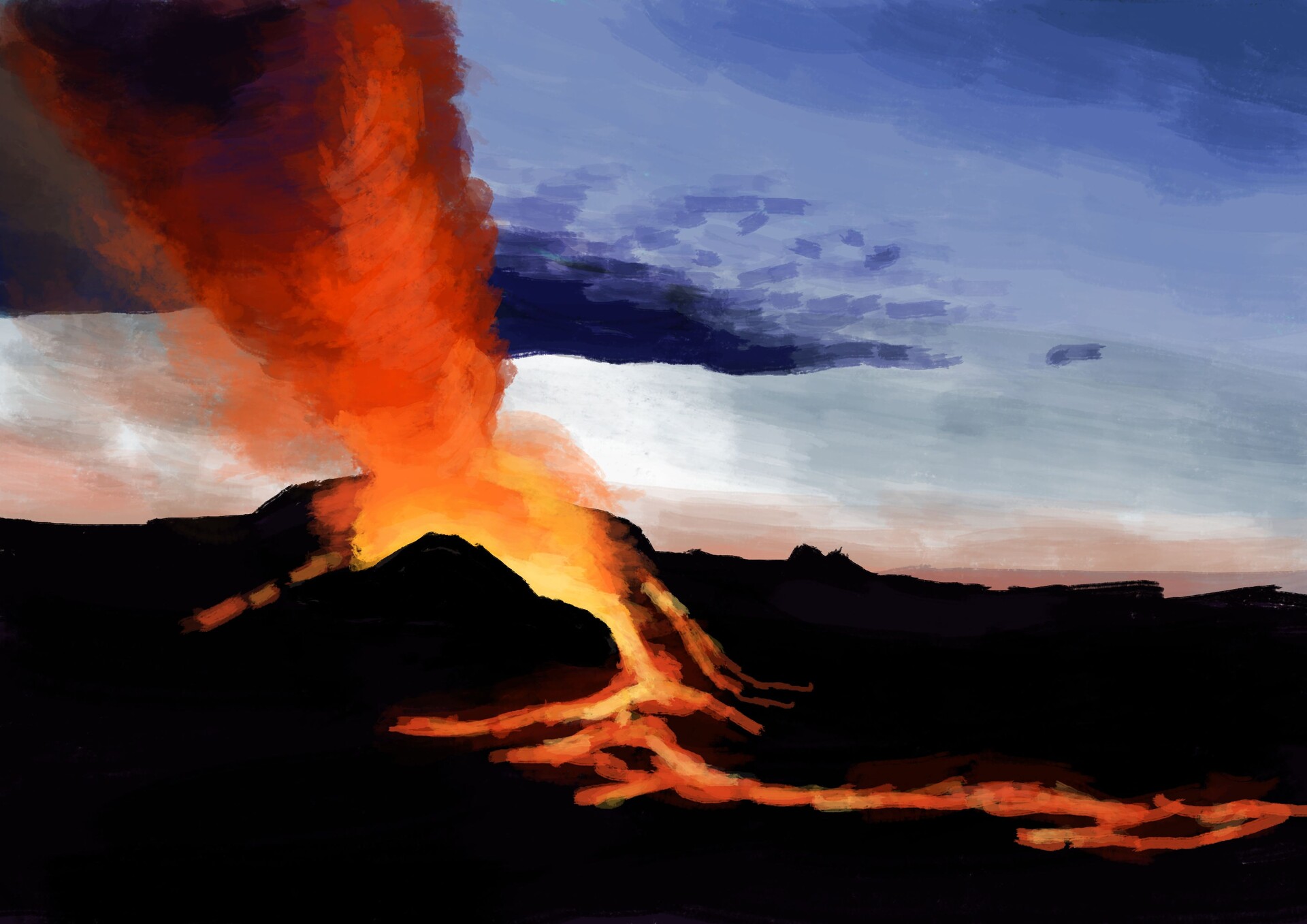 ArtStation - Volcano