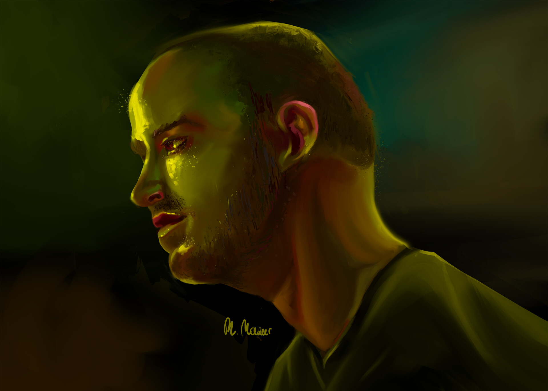 ArtStation - Jesse portrait