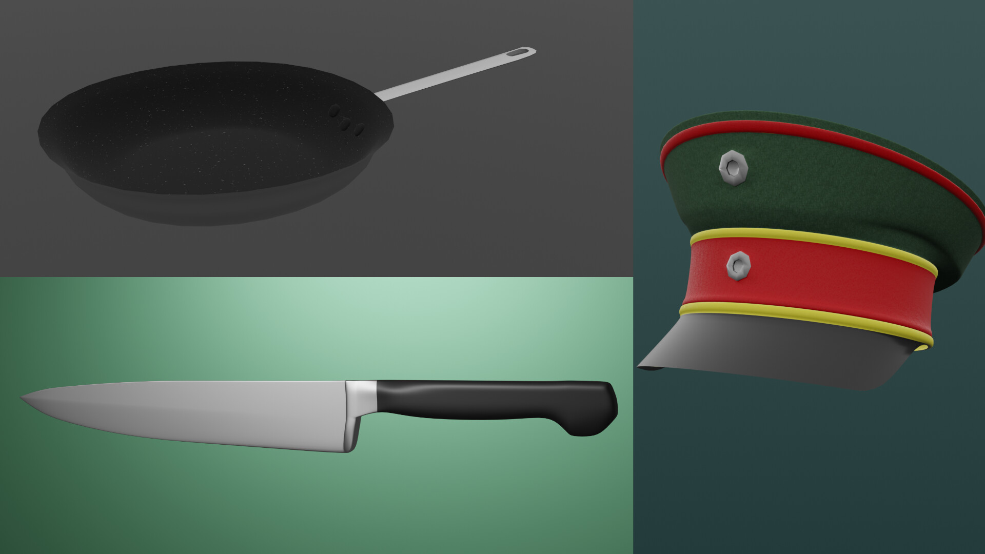 ArtStation - Low Poly Objects I've Made For Games/Mods
