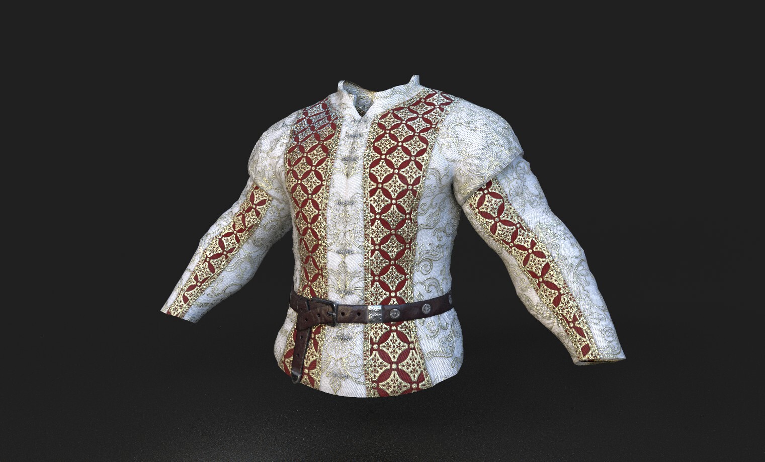 ArtStation - Game-Ready Medieval Noble Shirt