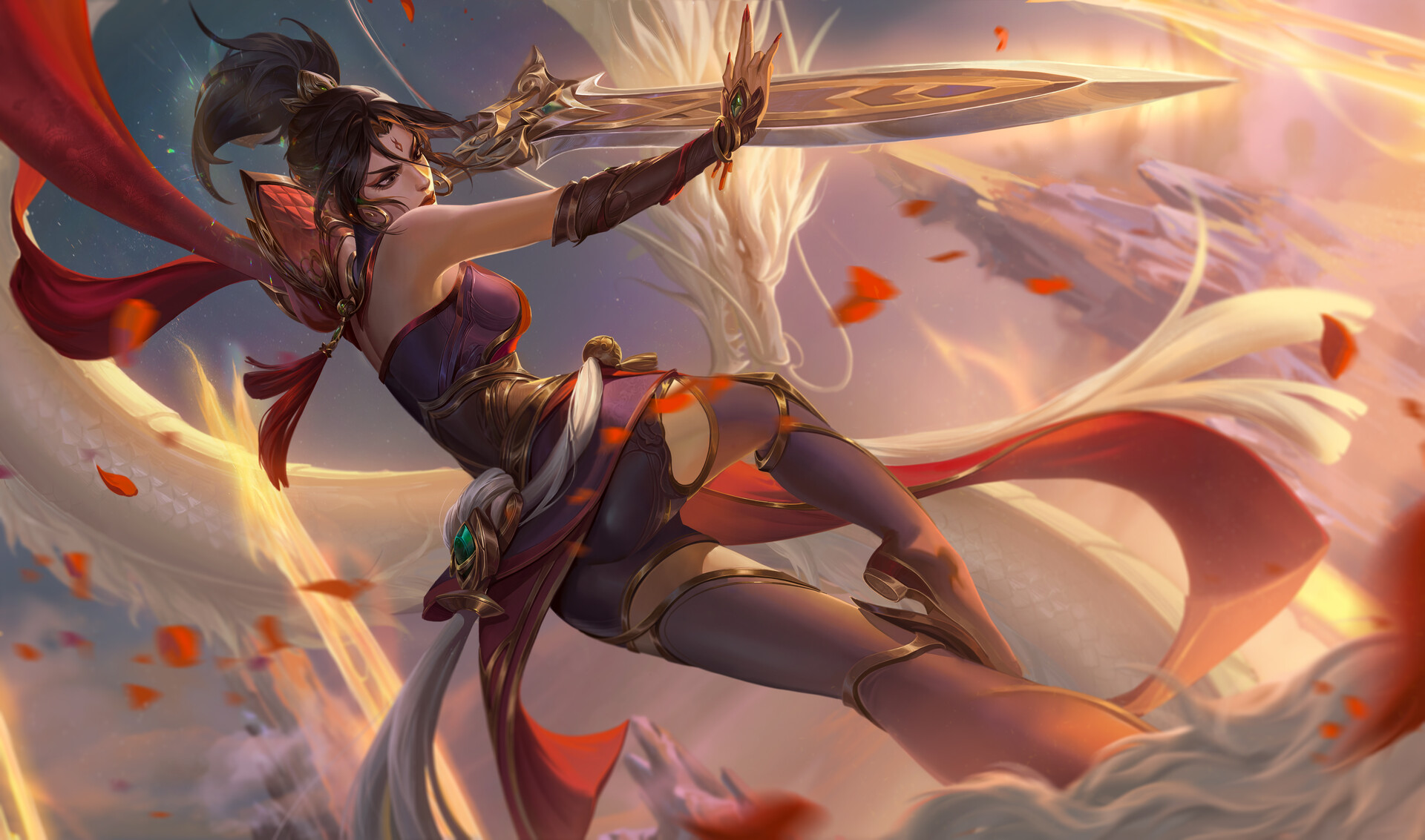 ArtStation - Valiant Sword Riven 同人