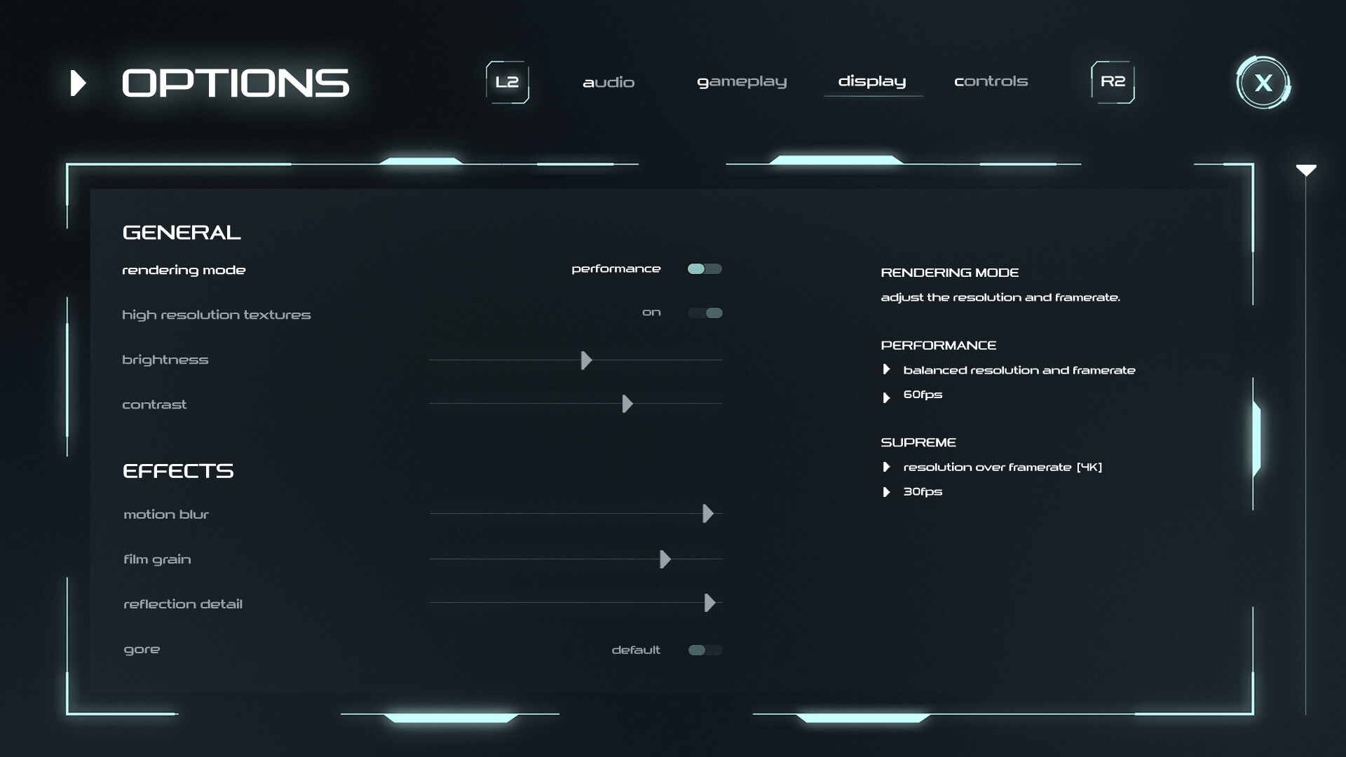 Wilma Sköld - Sci-fi User Interface / Game Menu Concept