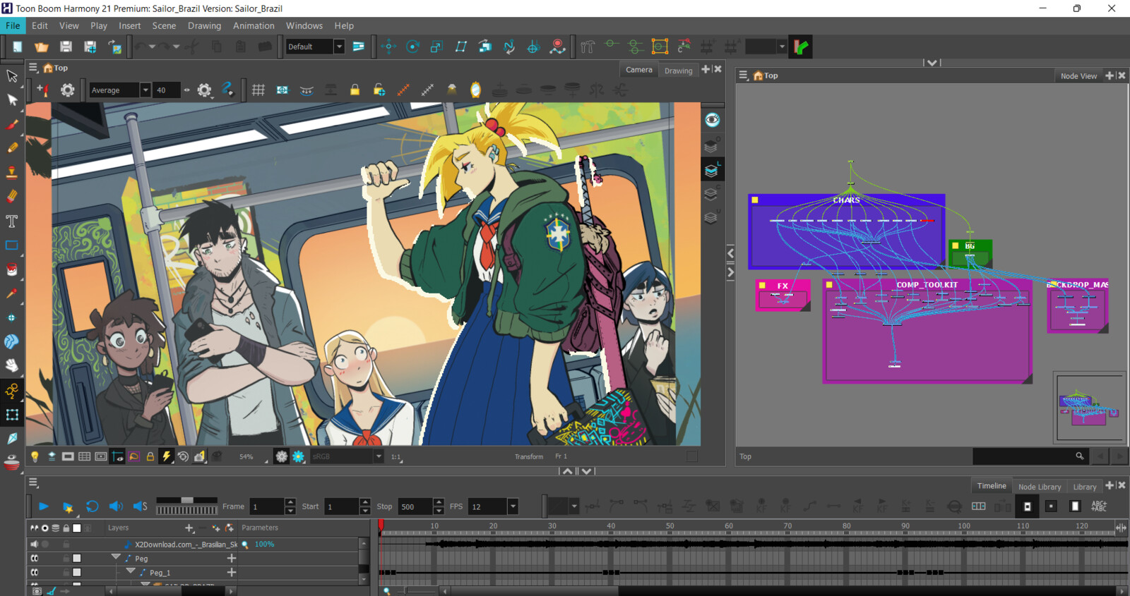 Brendo Nascimento - Sailor Brazil - Animation and Composition
