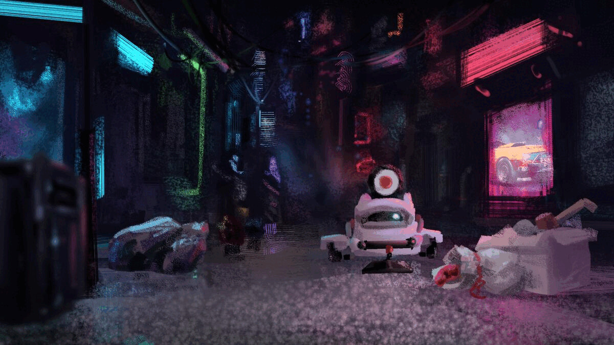 ArtStation - Vacuum Bot - Concept Art