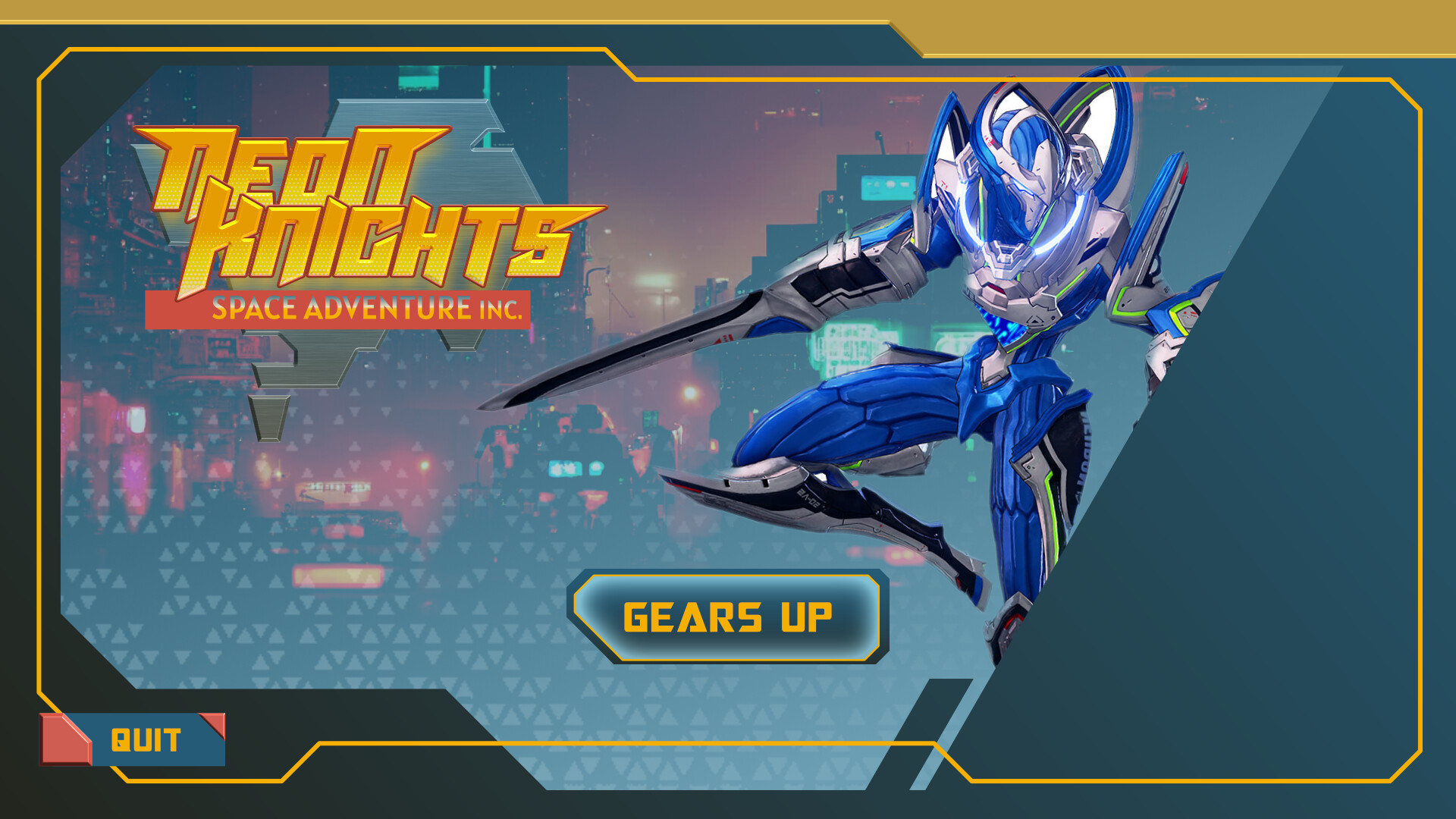 ArtStation - Game UI 01_portfolio_Neon Knight