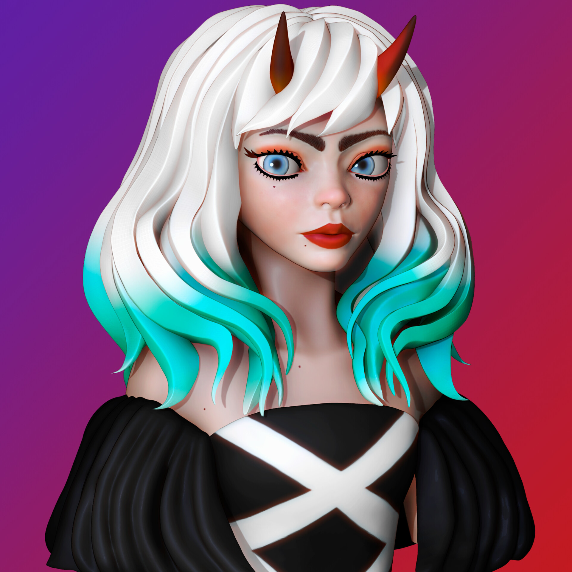 ArtStation - Demon Girl