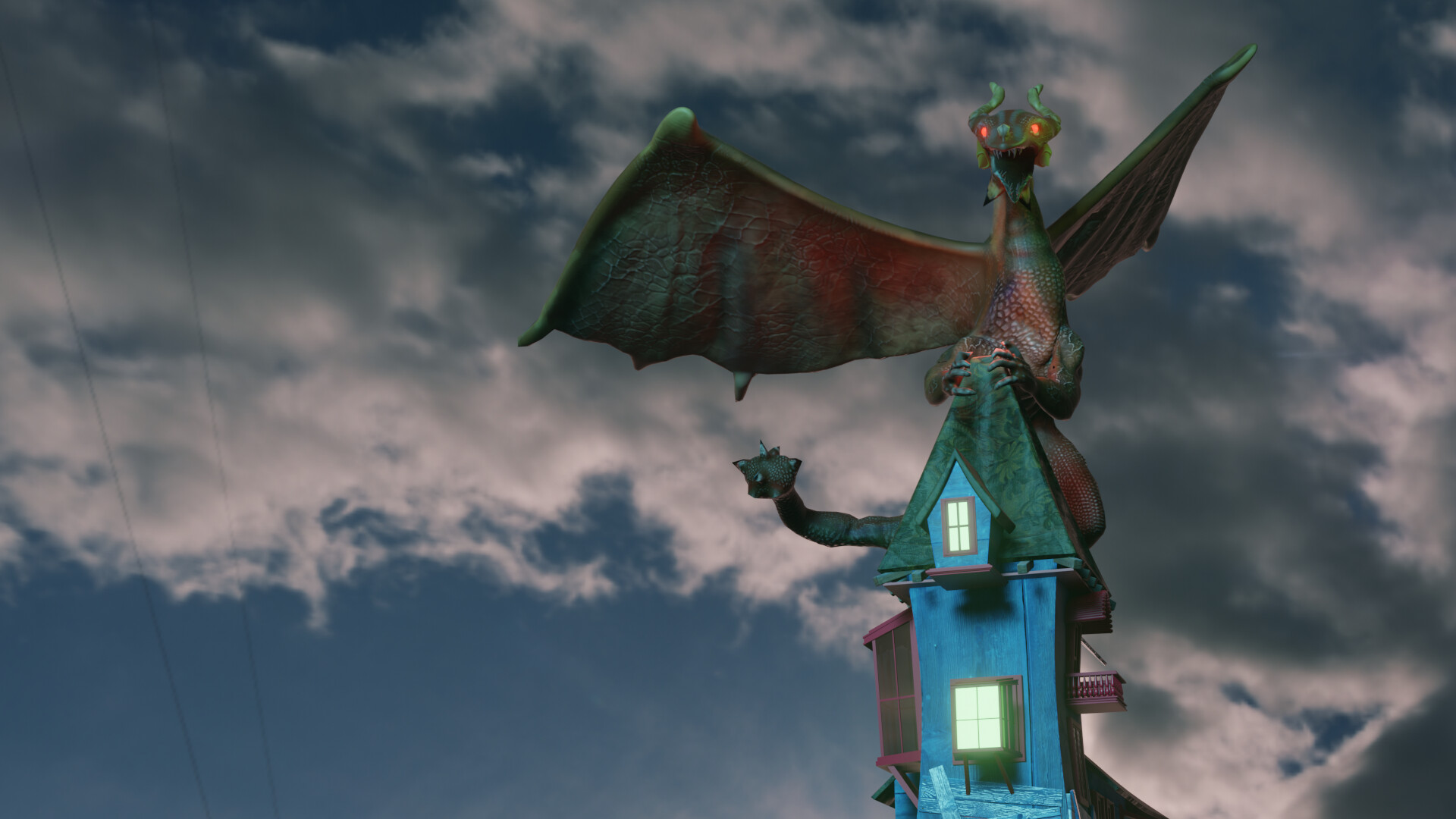 ArtStation - hiccup's dragon father