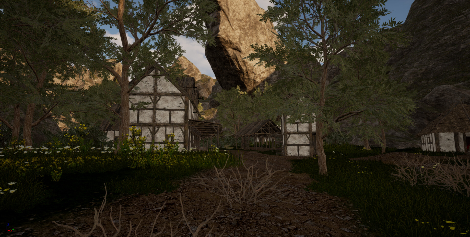 Medival Village Level Design by Fabian Grundmann — ProUser.Me