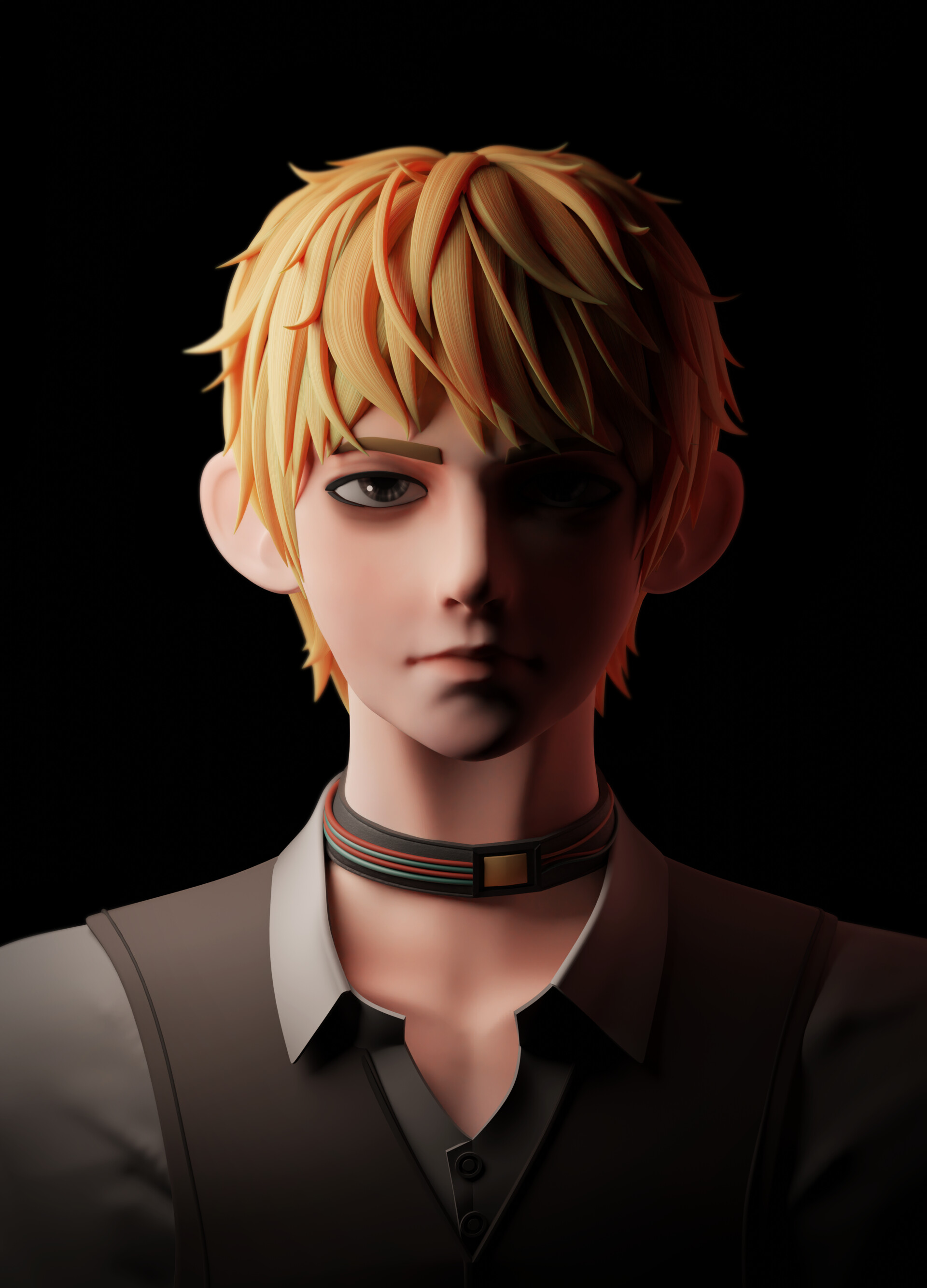 ArtStation - Keiji from Kimi ga Shine