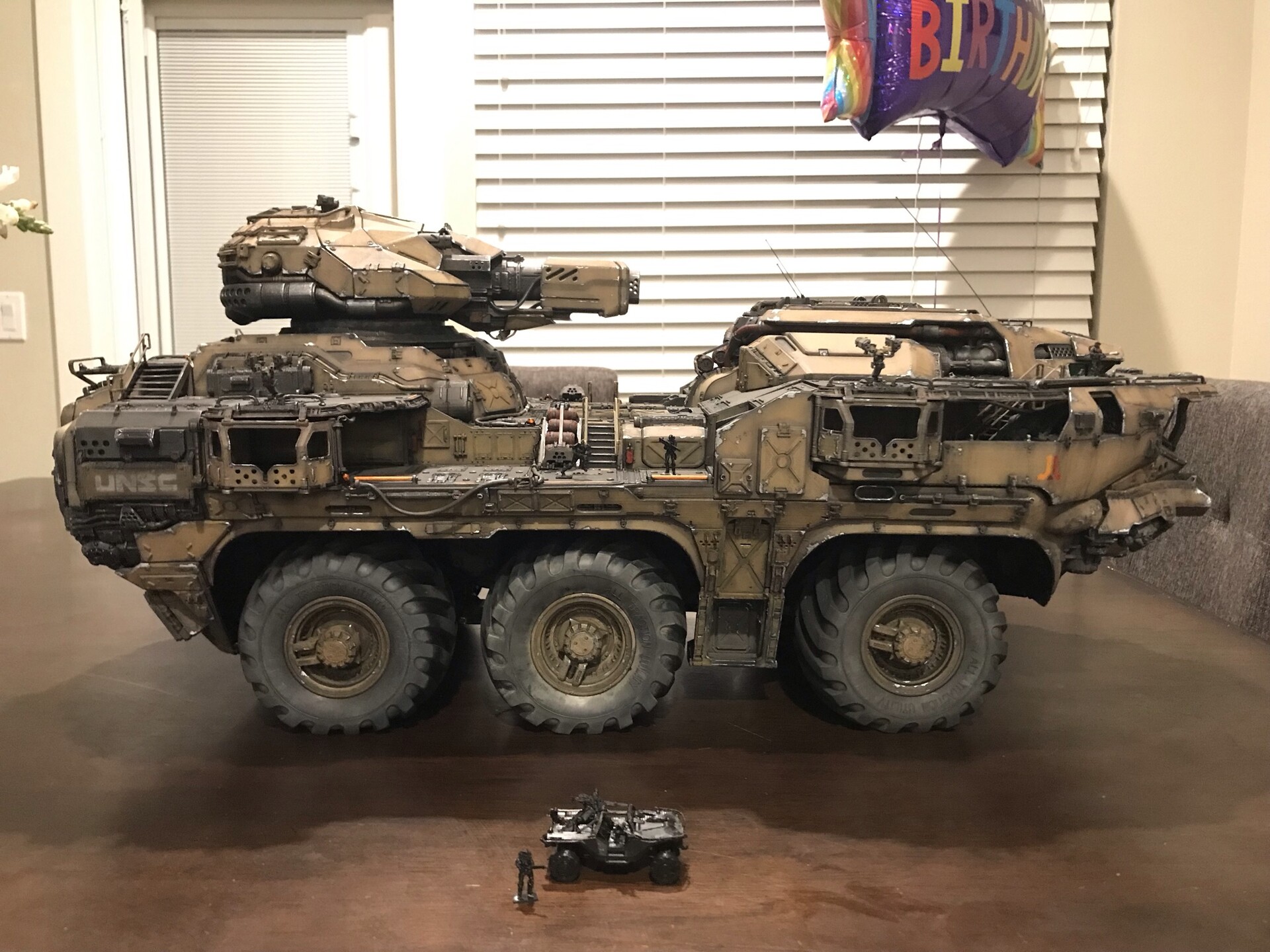 RJ Ranola - Halo 4: RC UNSC Mammoth 1/100 scale