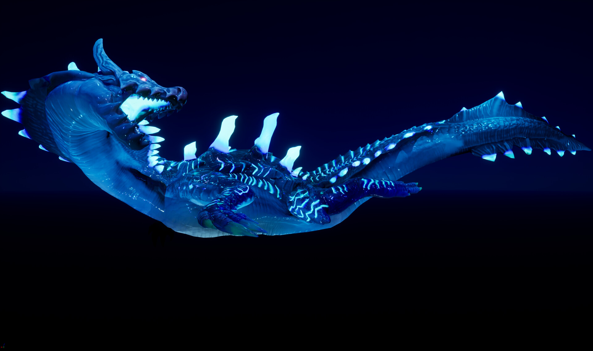 ArtStation - abyssal lagiacrus fan art